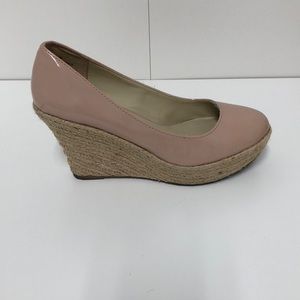 Coach and Four | Shoes | Coach And Four Devona Pink Patent Wedge | Poshmark
